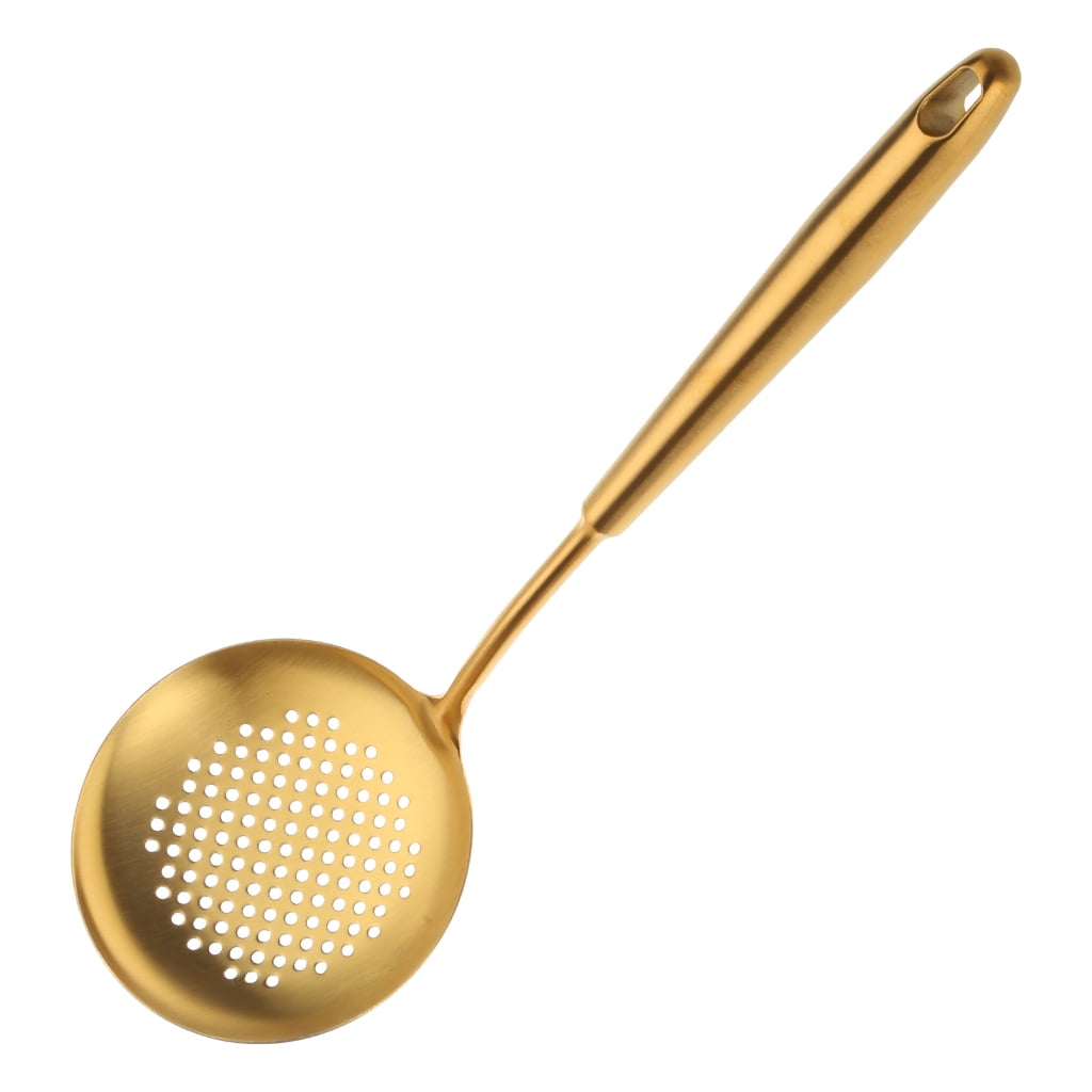 Misright Stainless Steel Perforated Kitchen Spoon Cooking Colander Tool ...