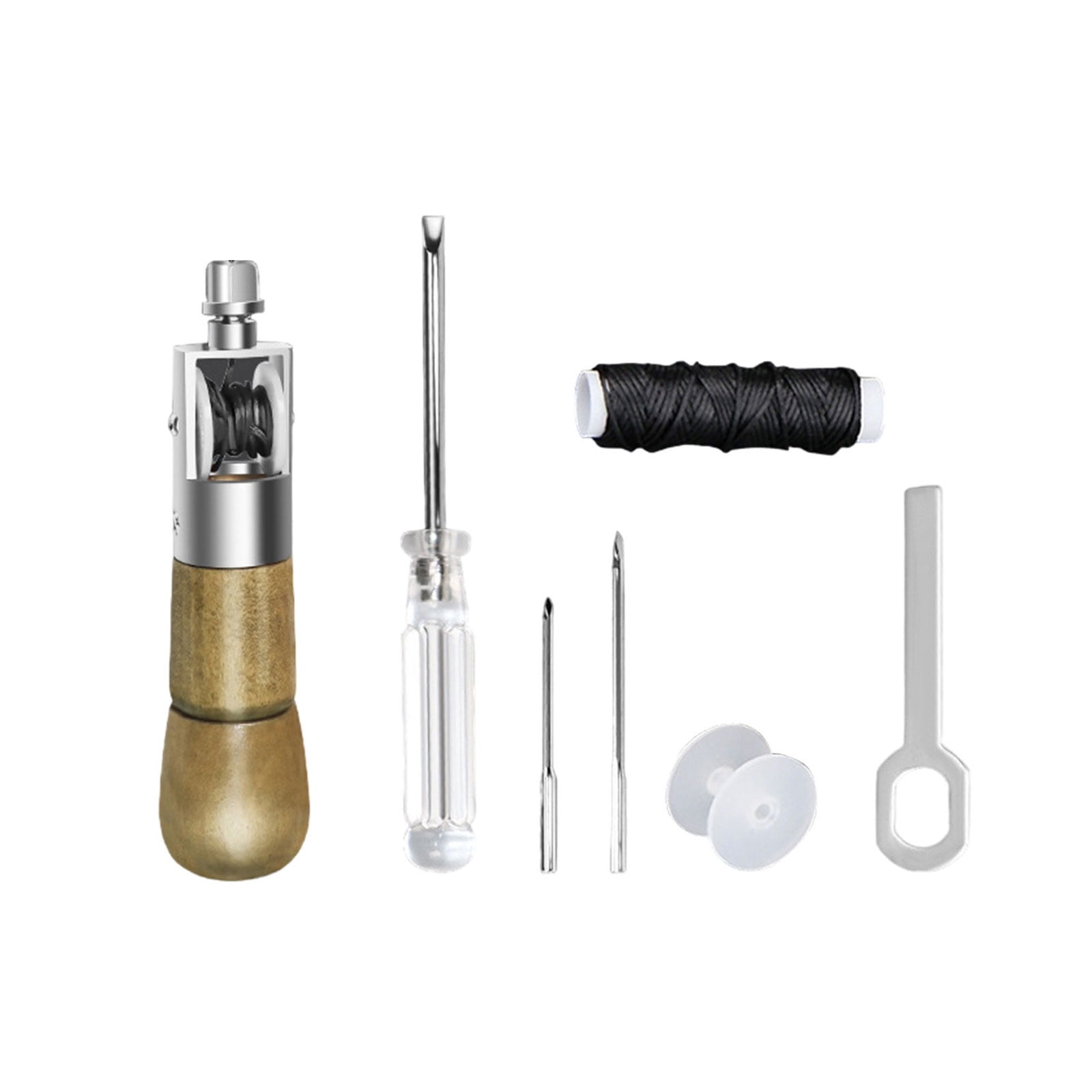 Misright Stitching Awl Tool Leather Repair Set Leathercraft Stitching ...