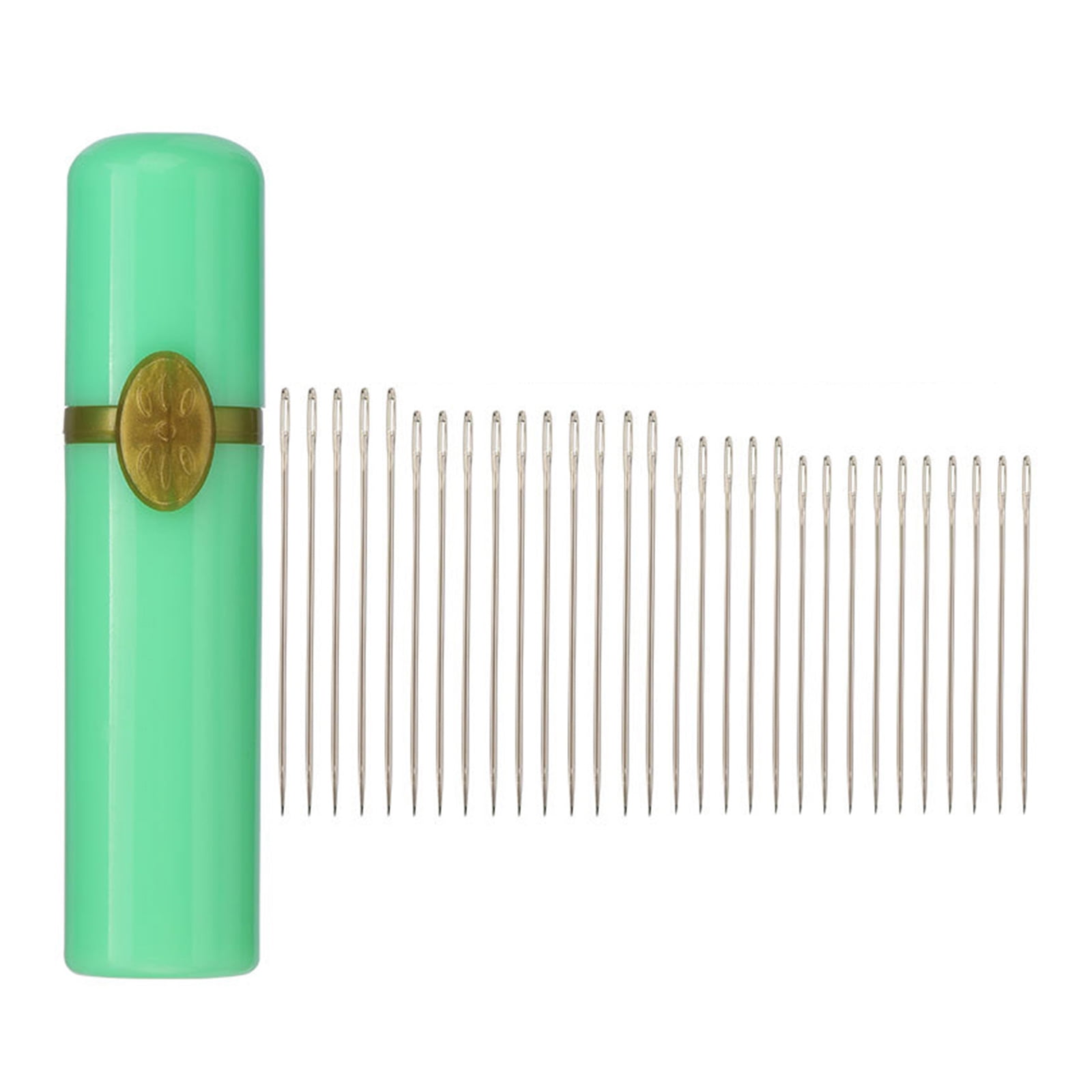 Misright Stitching Needle Hand Sewing Needle Set Thimble Large Eye ...