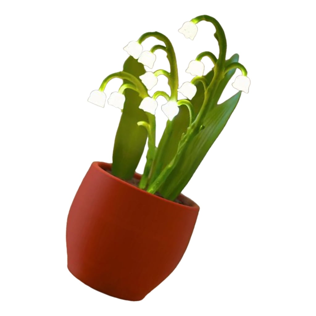 Misright Touch Control Lilys Valley Night Light Gentle Illumination ...