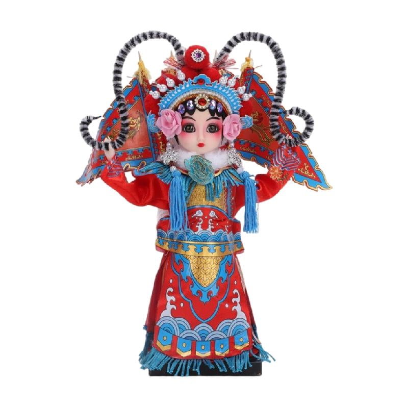 Misright Traditional Chinese Peking Operas Dolls Figurine Art Craft for ...