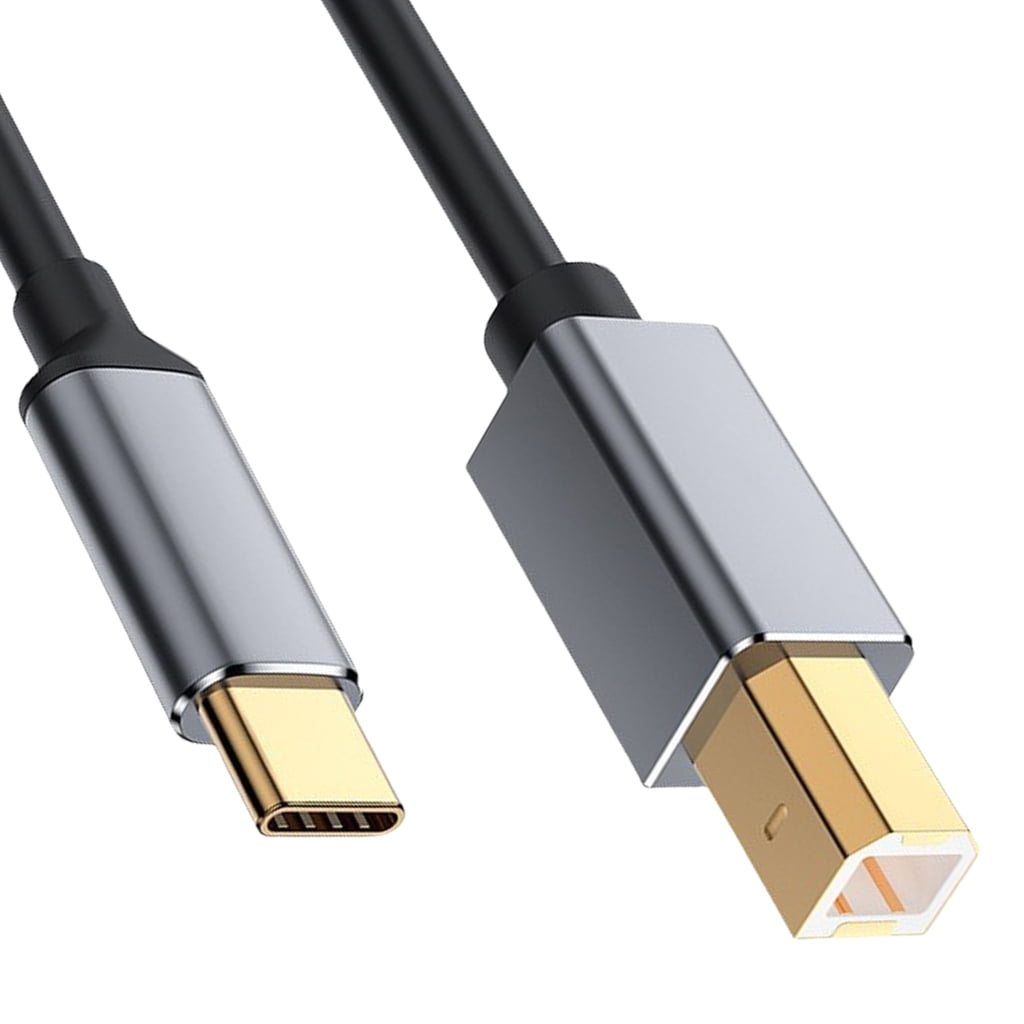 Misright Type C to USB Type B Data Cord Wire For Printers Scanners And ...