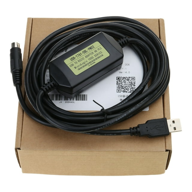 Misright USB-1761-CBL-PM02 AB 1000 1200 1500 Series PLC Programming Cable - Walmart.com