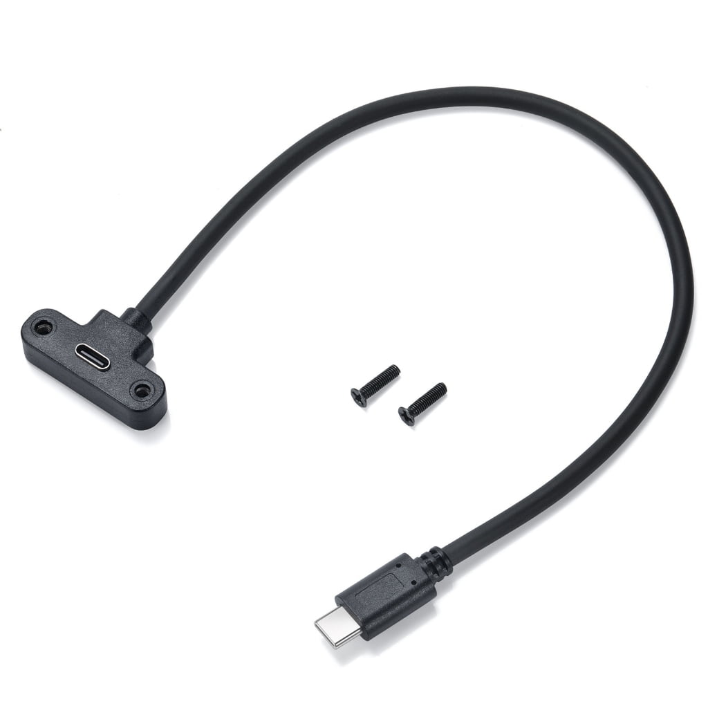 Misright USB Type C Extension Cord Male to Female Data Transfer Panel ...