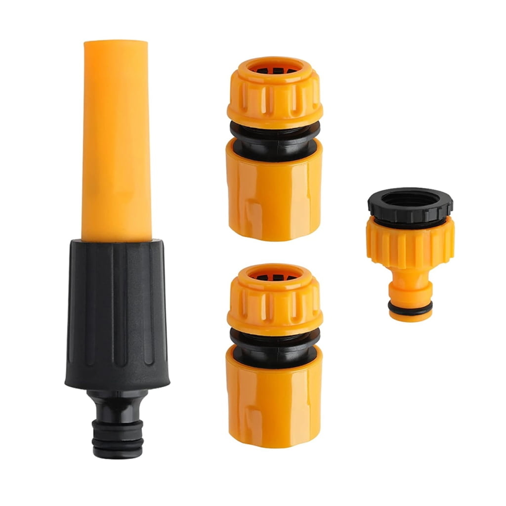 Misright Universal Garden Hose Connector Set Plastic Fitting for ...