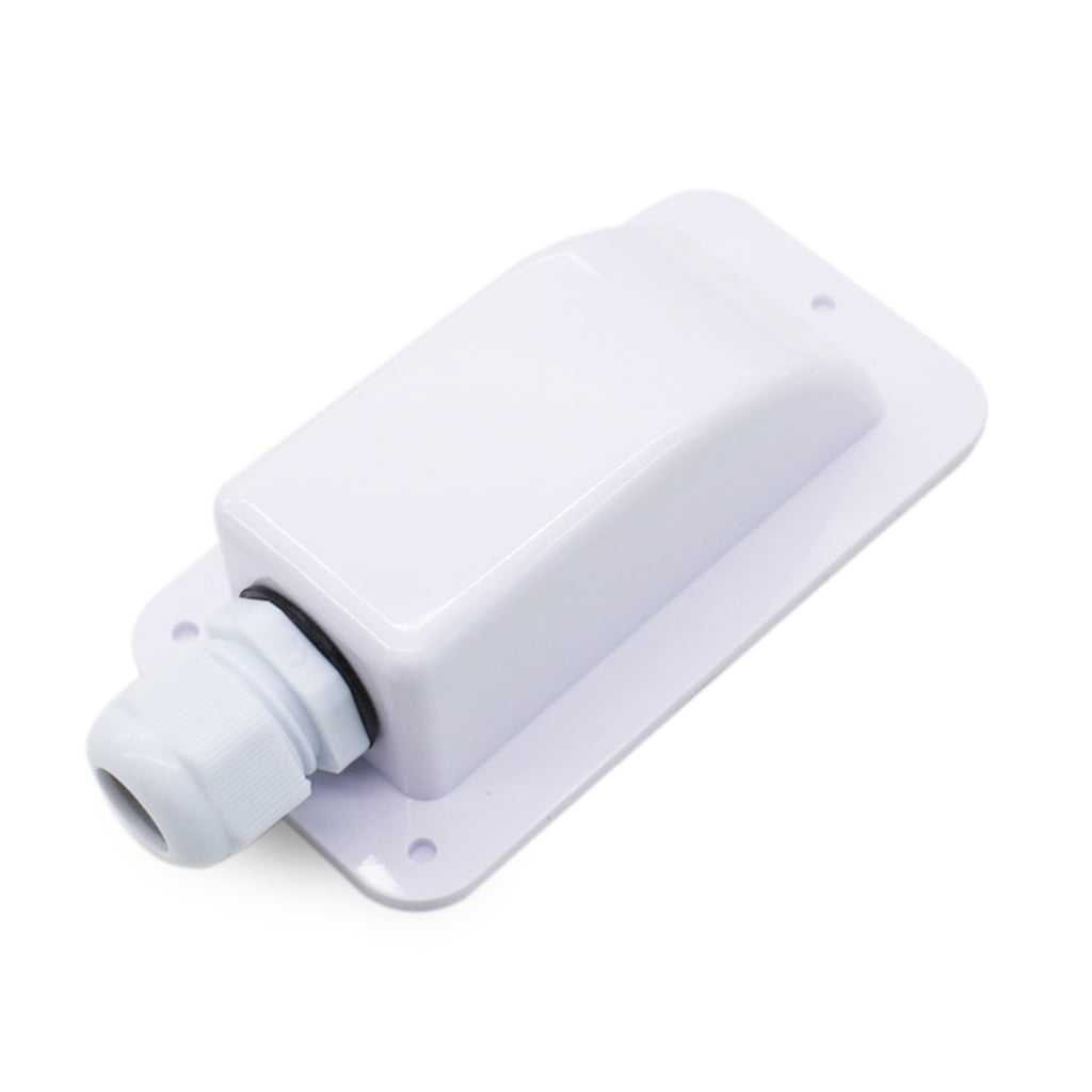 Misright Wearproof Yacht Roof Junction Box 1/2 Hole Solar Panel Cable ...