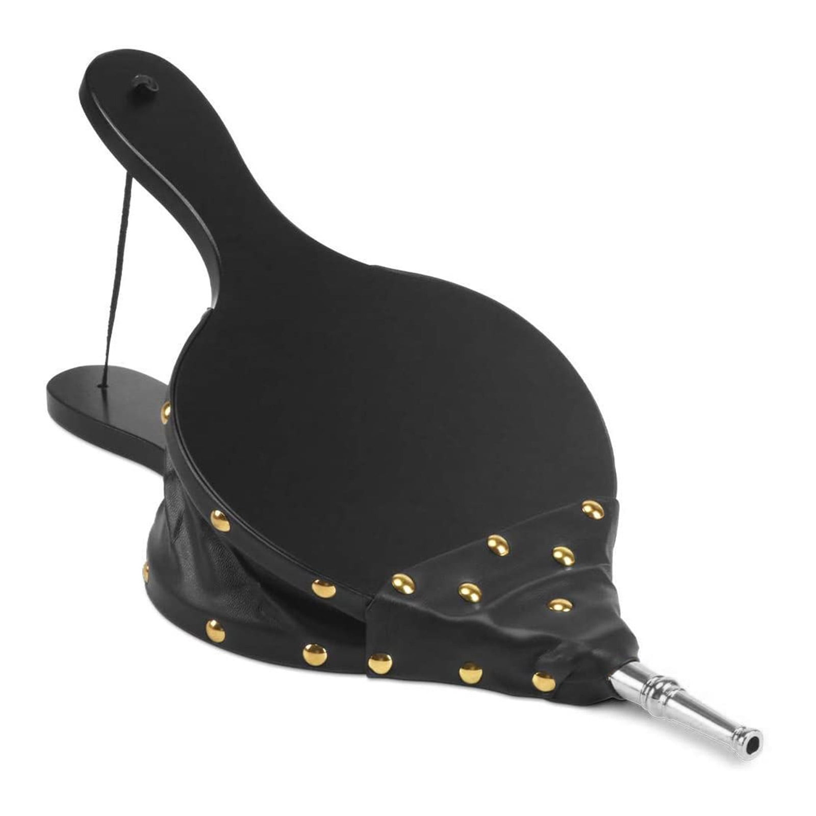 Misright Wood Fire Blower with Hanging Strap Fireplace Bellows for BBQ ...