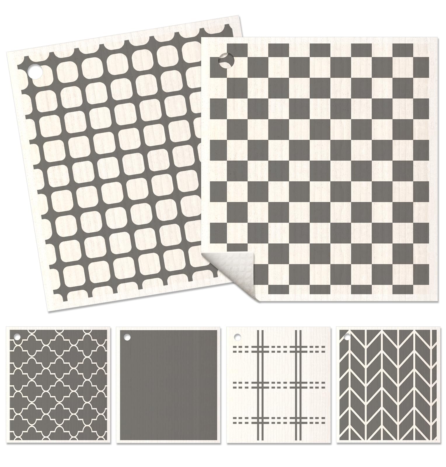 Miss Adola Swedish Dishcloths for Kitchen Reusable Swedish Cloths for ...