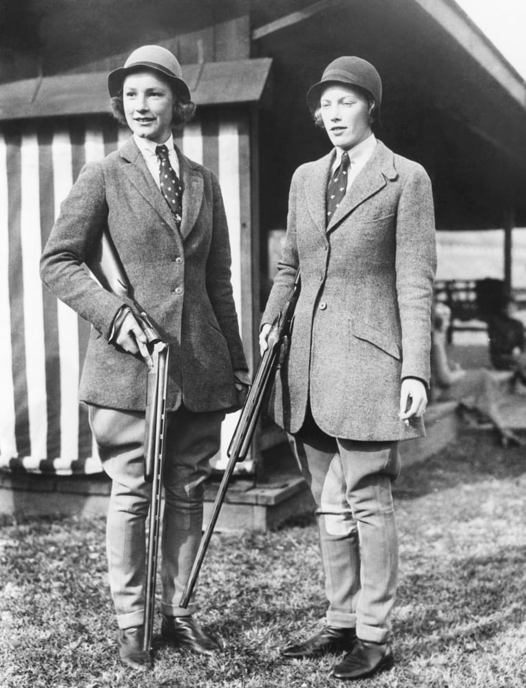 Miss Alice Dupont (Left) And Mrs. Alexis Dupont Jr. History (24 x 36 ...