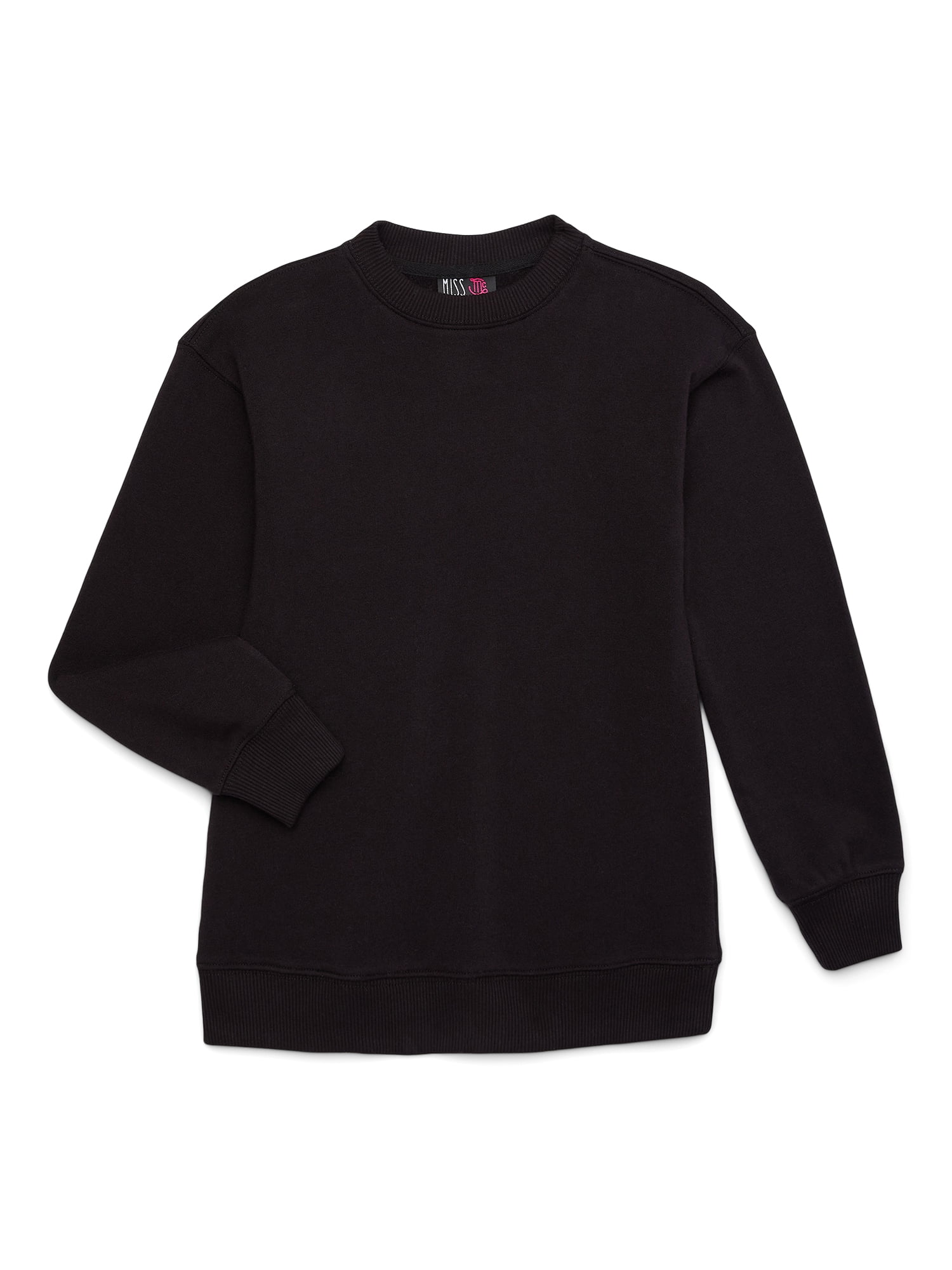 Miss Chievous Girls Drop Shoulder Fleece Pullover, Sizes 4-16 - Walmart.com