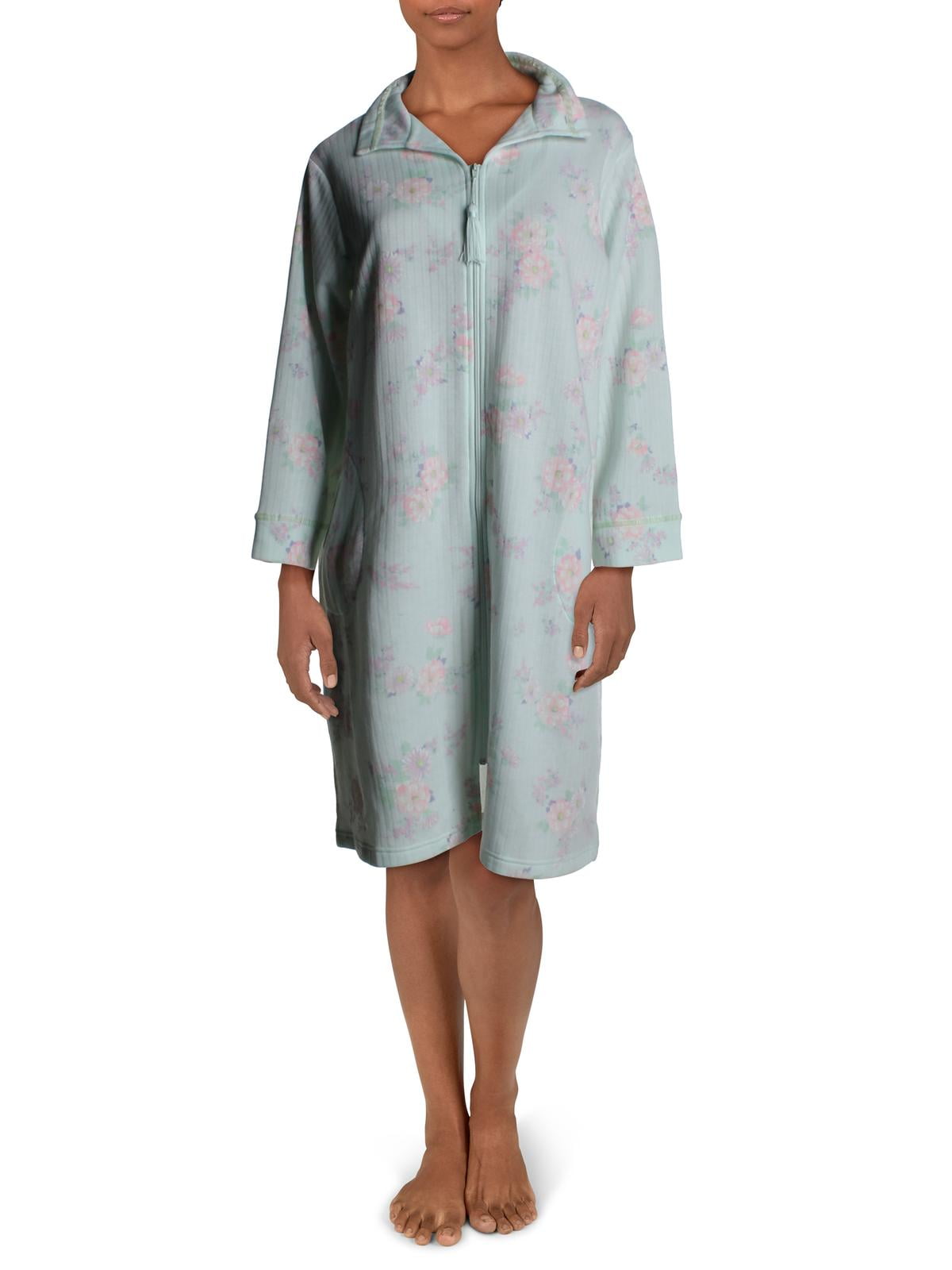 Miss Elaine Womens Sleepwear Lounge Short Robe - Walmart.com