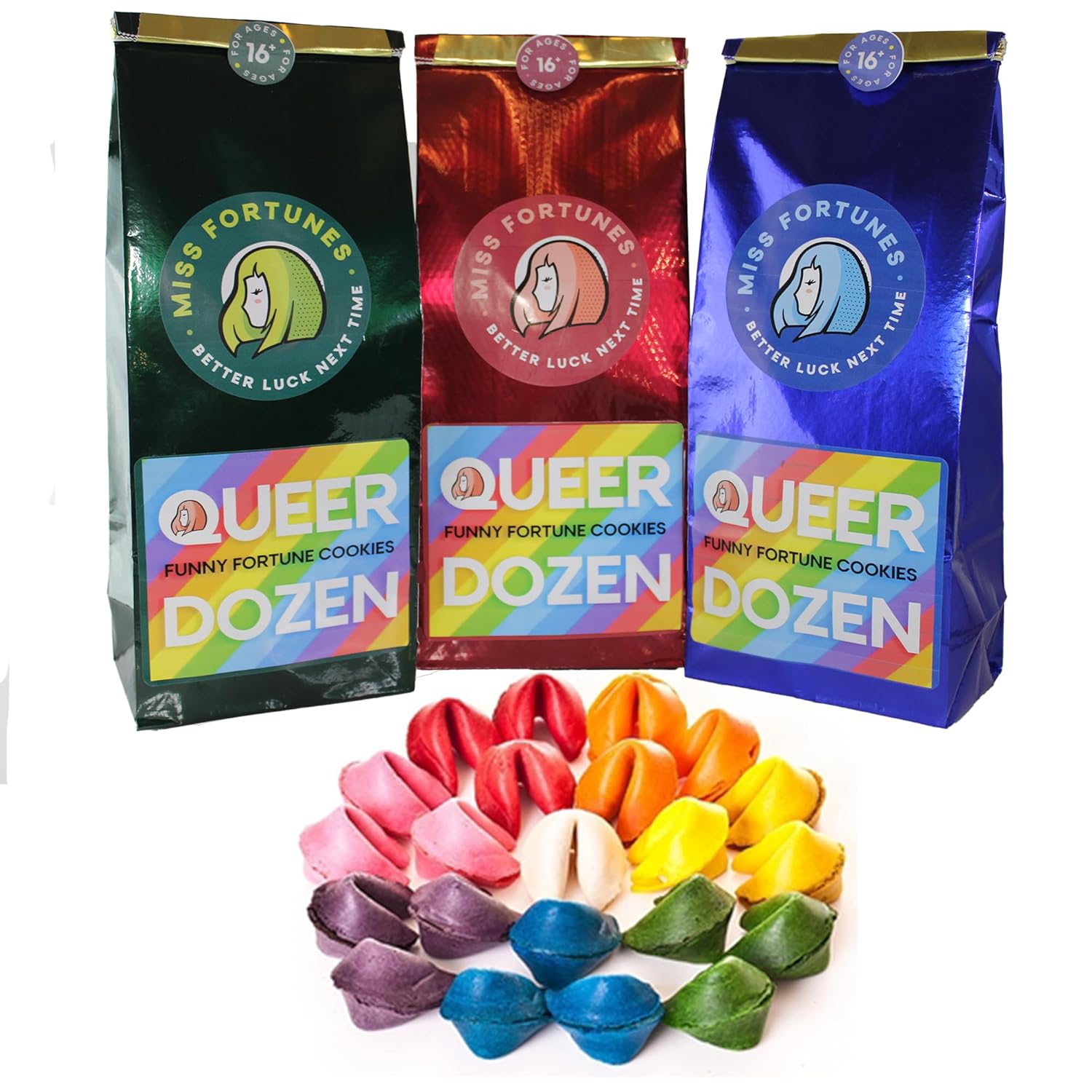 Miss Fortunes, Funny Fortune okies, The Dozen, Make The Yuletide Super ...