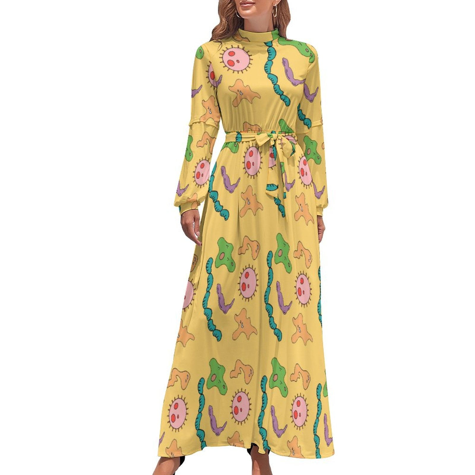 Miss Frizzle In A Pickle Magic School Bus Long Dress Women's Summer ...