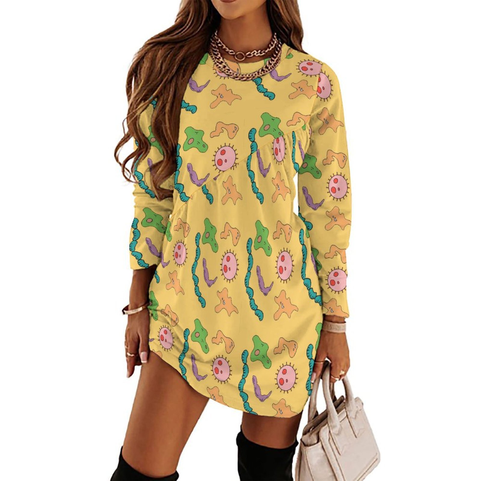 Miss Frizzle In A Pickle Magic School Bus Loose Dress Evening Dress ...