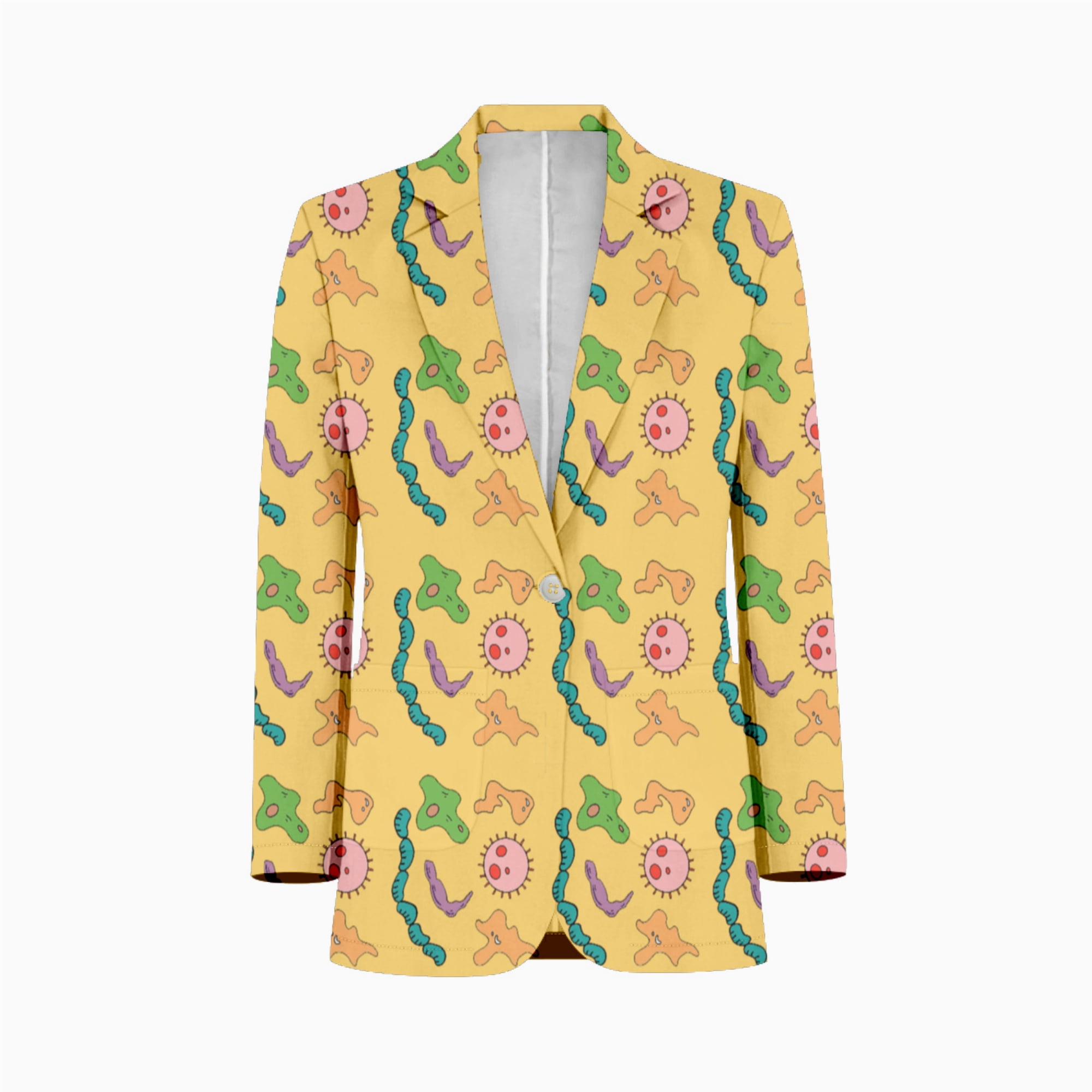 Miss Frizzle In a Pickle Magic School Bus Mens Suits Shawl Collar Slim ...