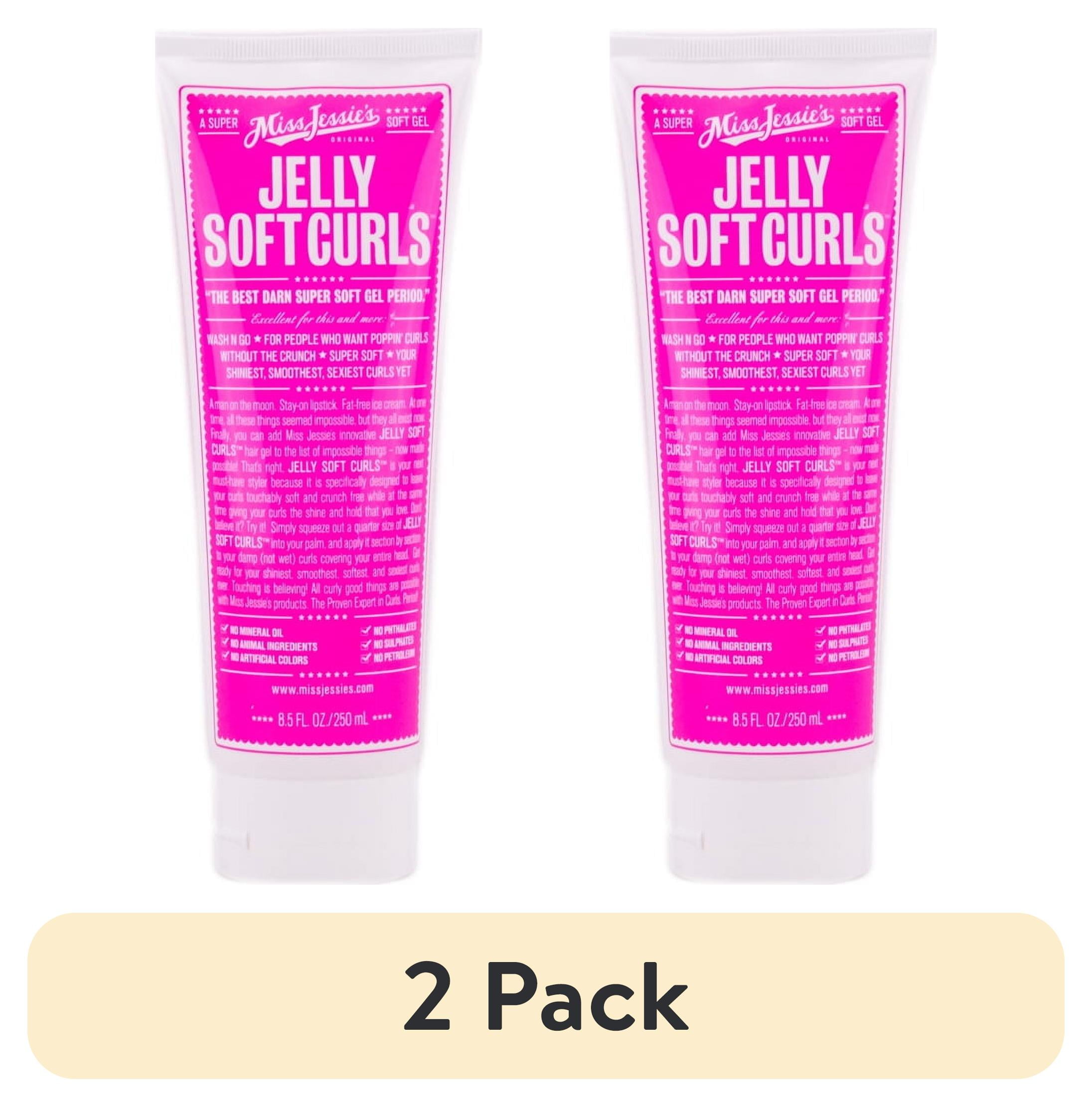 (2 pack) Miss Jessie's Jelly Soft Curl, 8.5oz Gel - Walmart.com