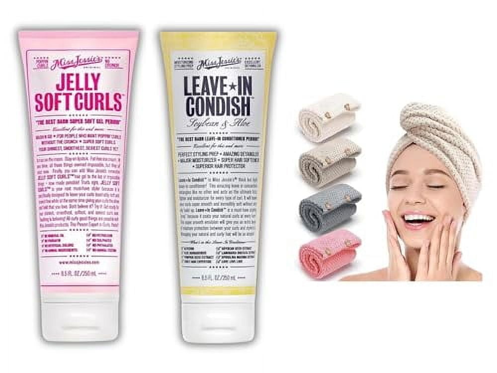 Miss Jessies Leave In Condish 8.5oz Bundled with Miss Jessies Jelly ...