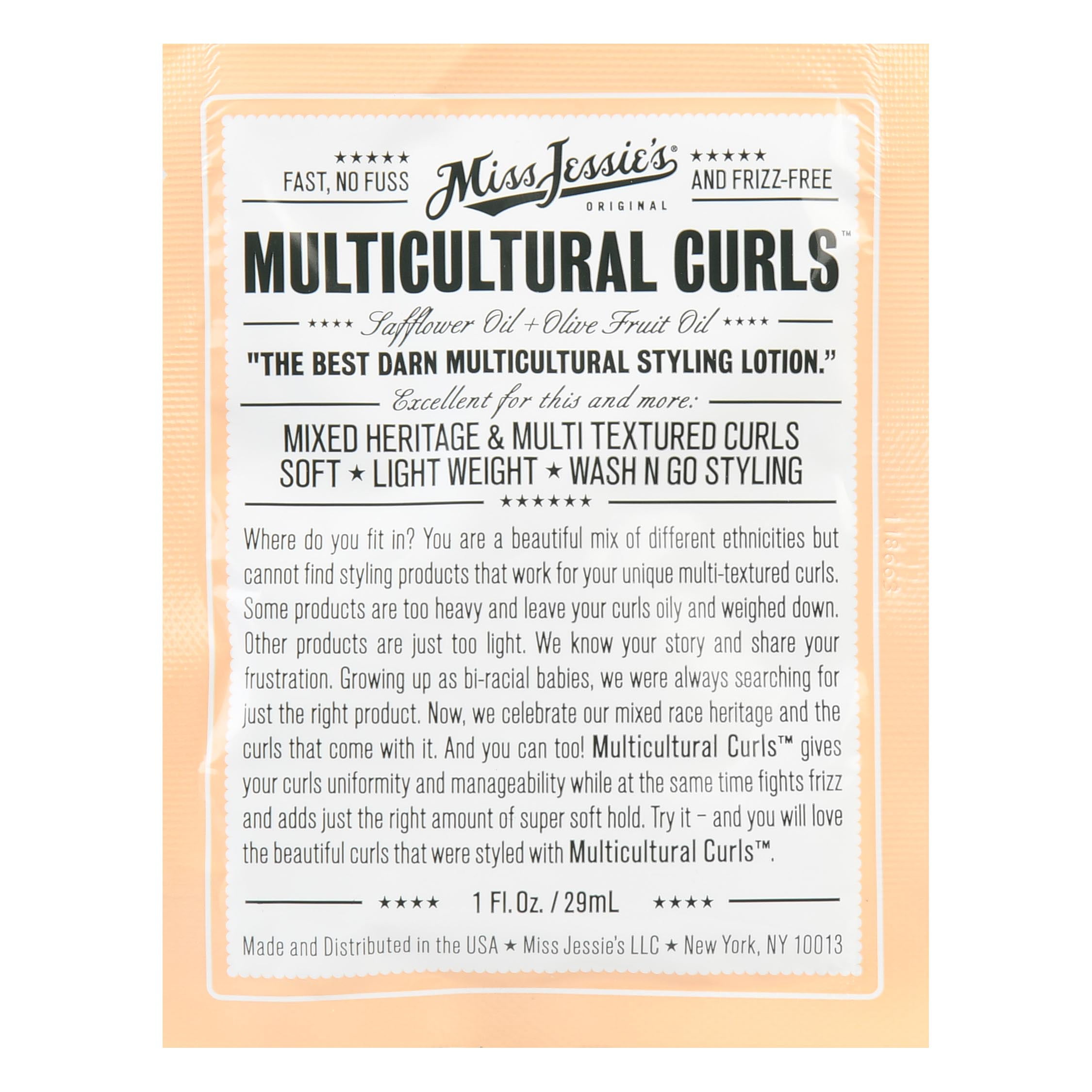 Miss Jessies Multi Cultural Curls , 1 oz Cream - Walmart.com