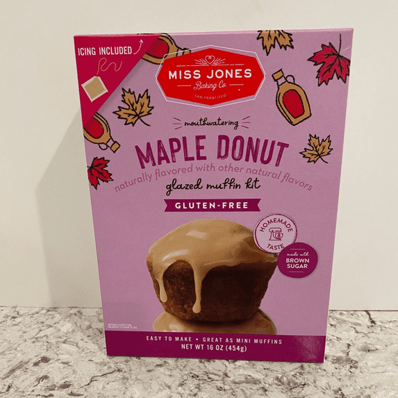 Miss Jones Baking Co. Maple Donut Glazed Muffin Kit, Gluten-Free, 16 Oz (454g) - Walmart.com