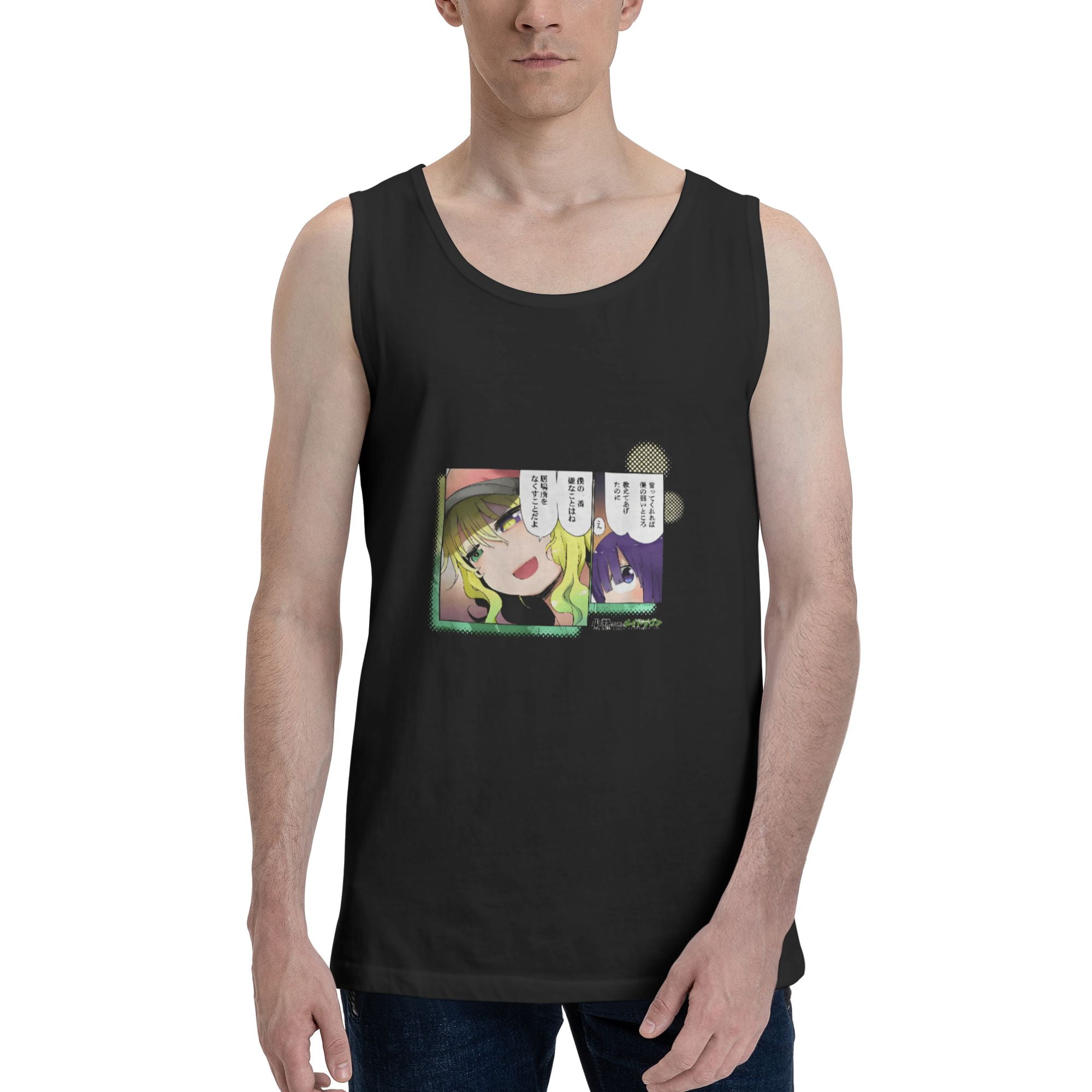 Miss Kobayashi's Dragon Maid Zesty Men'S Muscle T-Shirt, Sleeveless ...