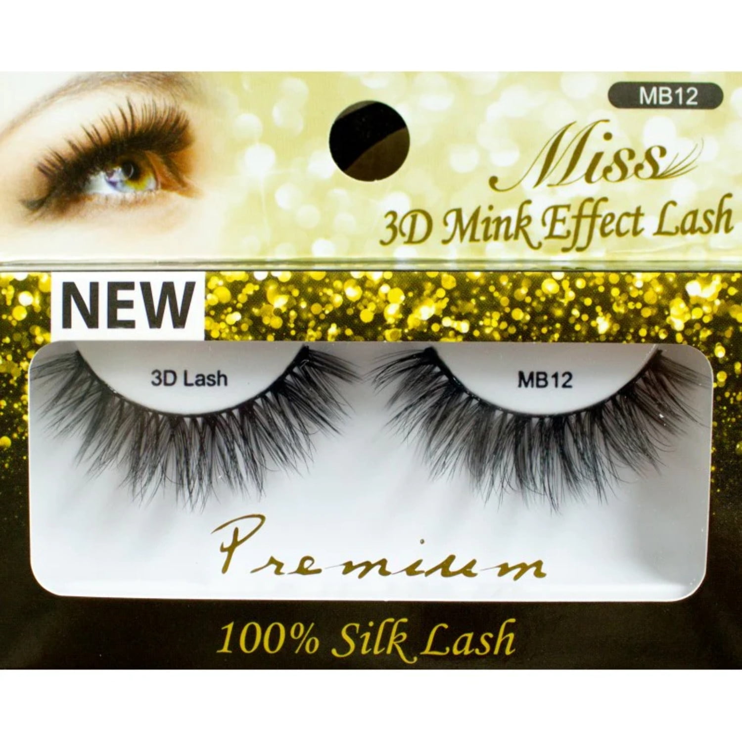 Miss Lashes 3D VolumeLashes - MB12 - Walmart.com
