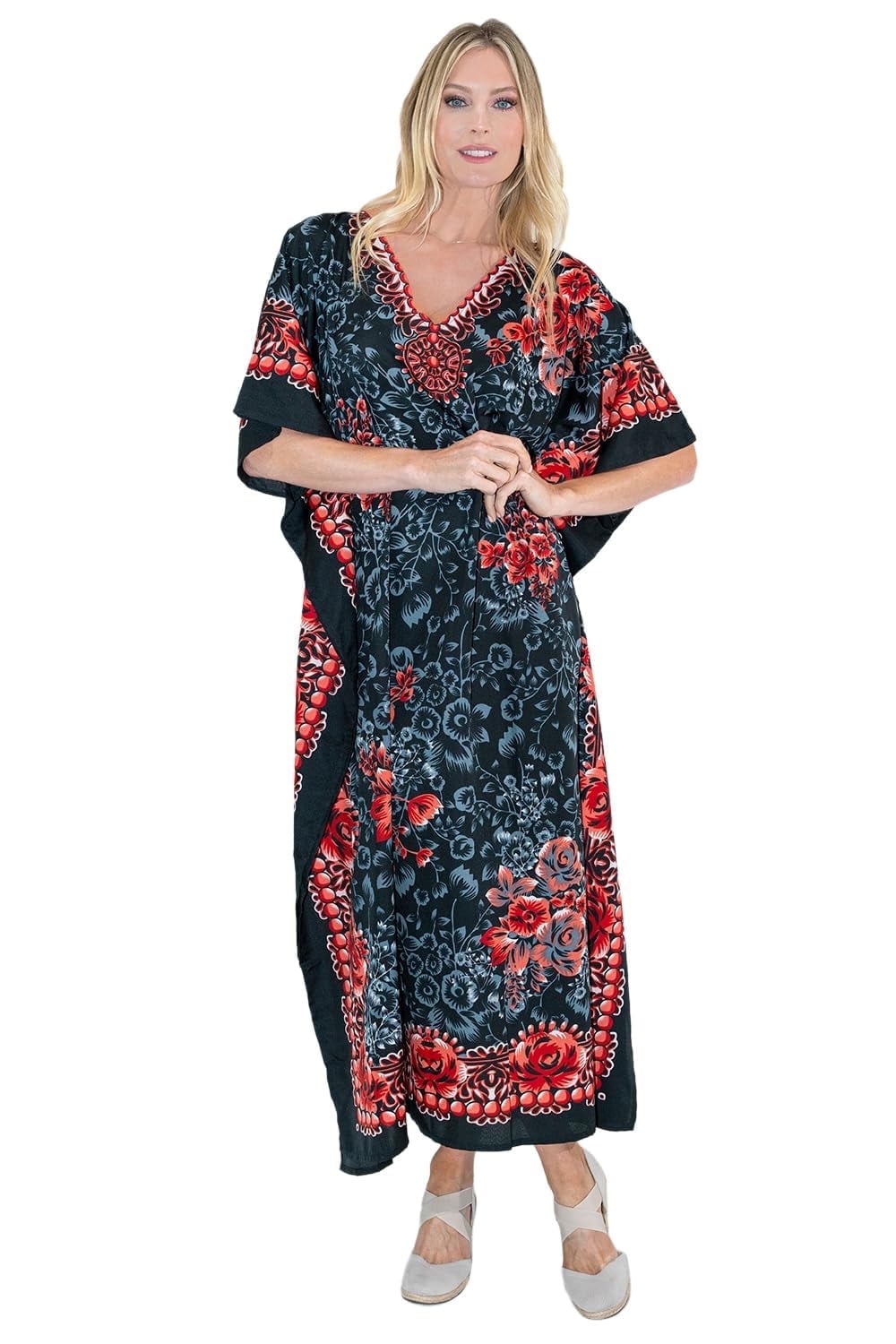 Miss Lavish London Kaftan Dresses for Women,Beach Kaftan Coverups ...
