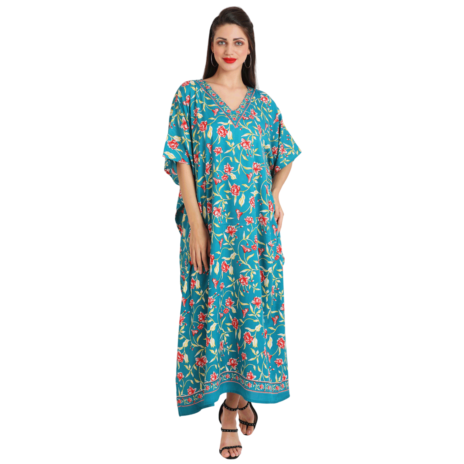 Miss Lavish London Kaftan Dresses for Women,Beach Kaftan Coverups ...