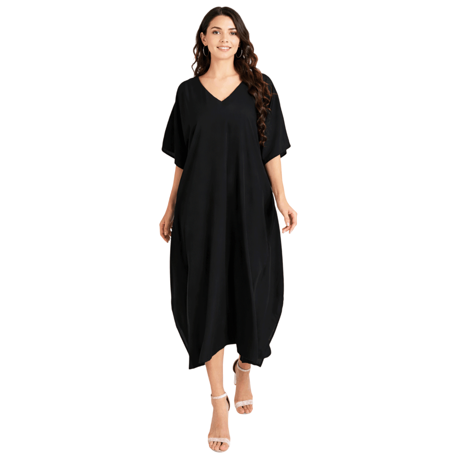 Miss Lavish London Plus size Kaftan Dresses for Women Beach Cover up ...
