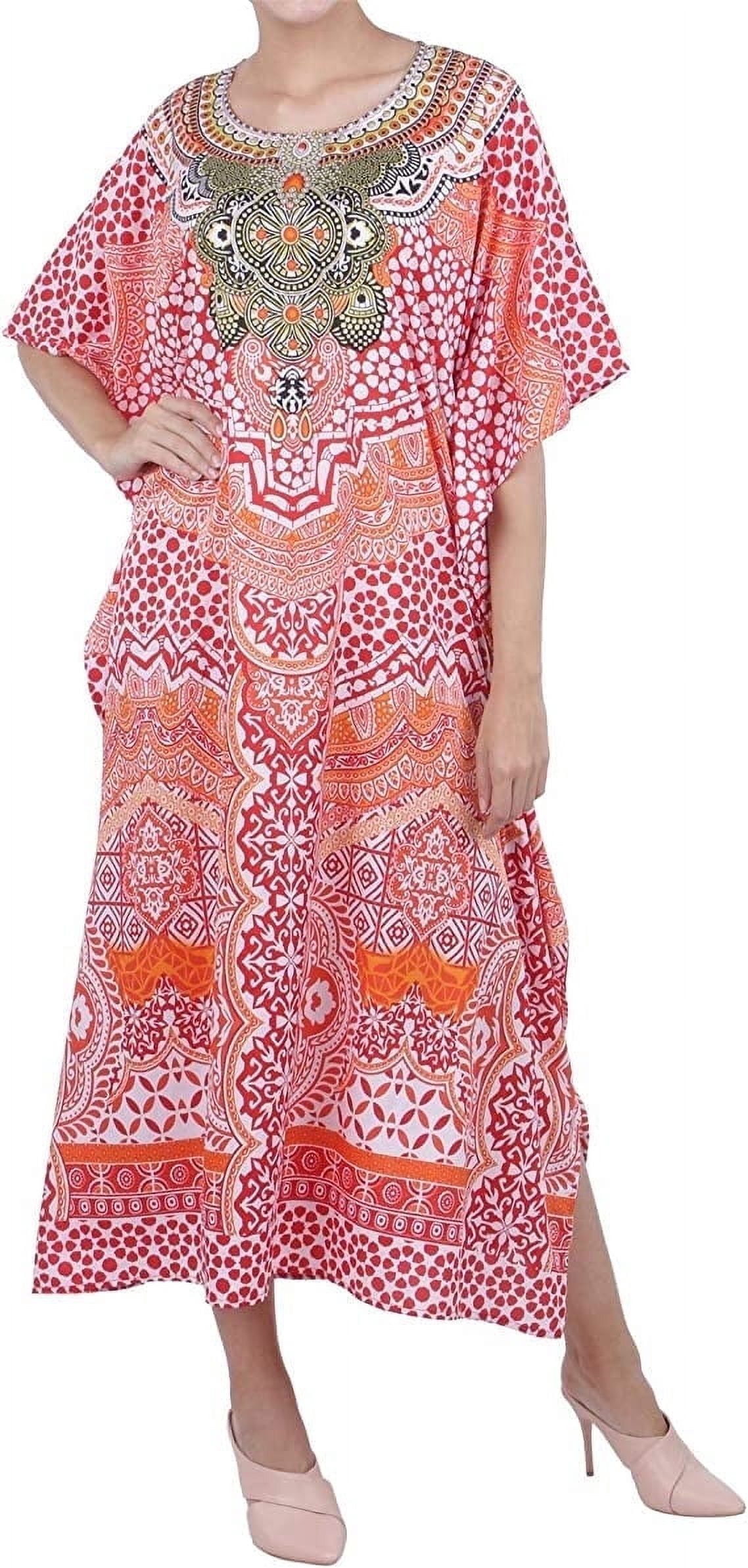 Miss Lavish London Kaftan Dresses for Women,Beach Kaftan Coverups ...