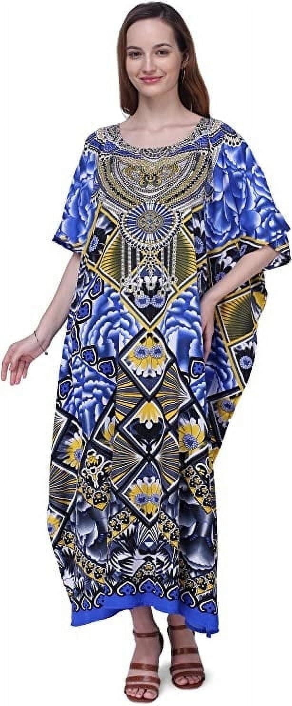 Miss Lavish London Kaftan Dresses for Women,Beach Kaftan Coverups ...