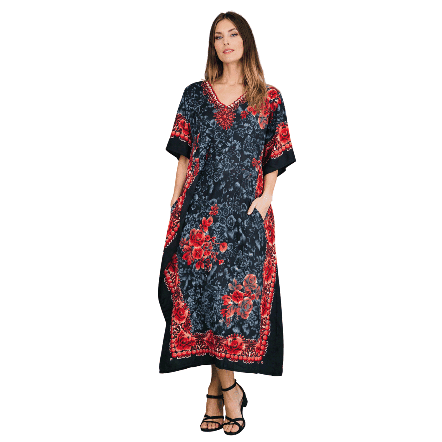 Miss Lavish London Kaftan Dresses for Women,Beach Kaftan Coverups ...