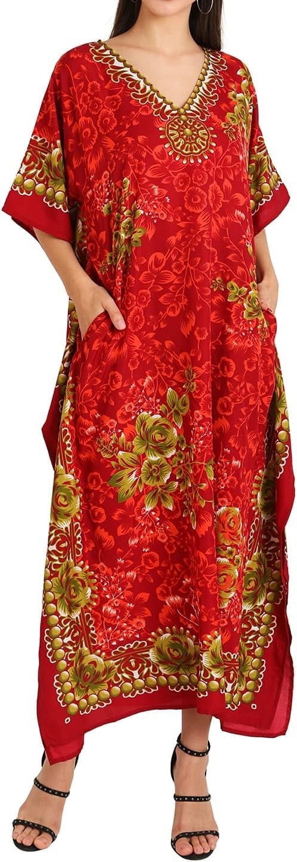 Miss Lavish London Kaftan Dresses for Women,Beach Kaftan Coverups ...