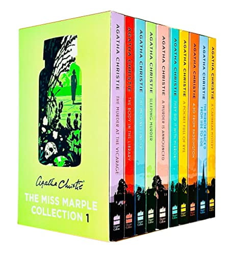 Miss Marple Mysteries Series Books 1-10 Collection Set by Agatha ...