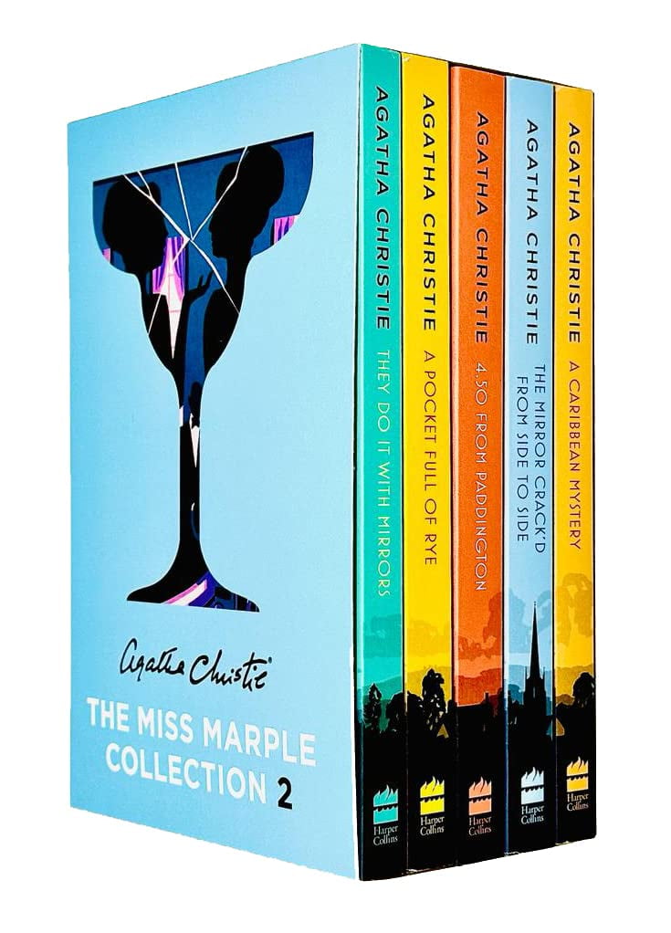 Miss Marple Mysteries Series Books 6 - 10 Collection Set by Agatha ...