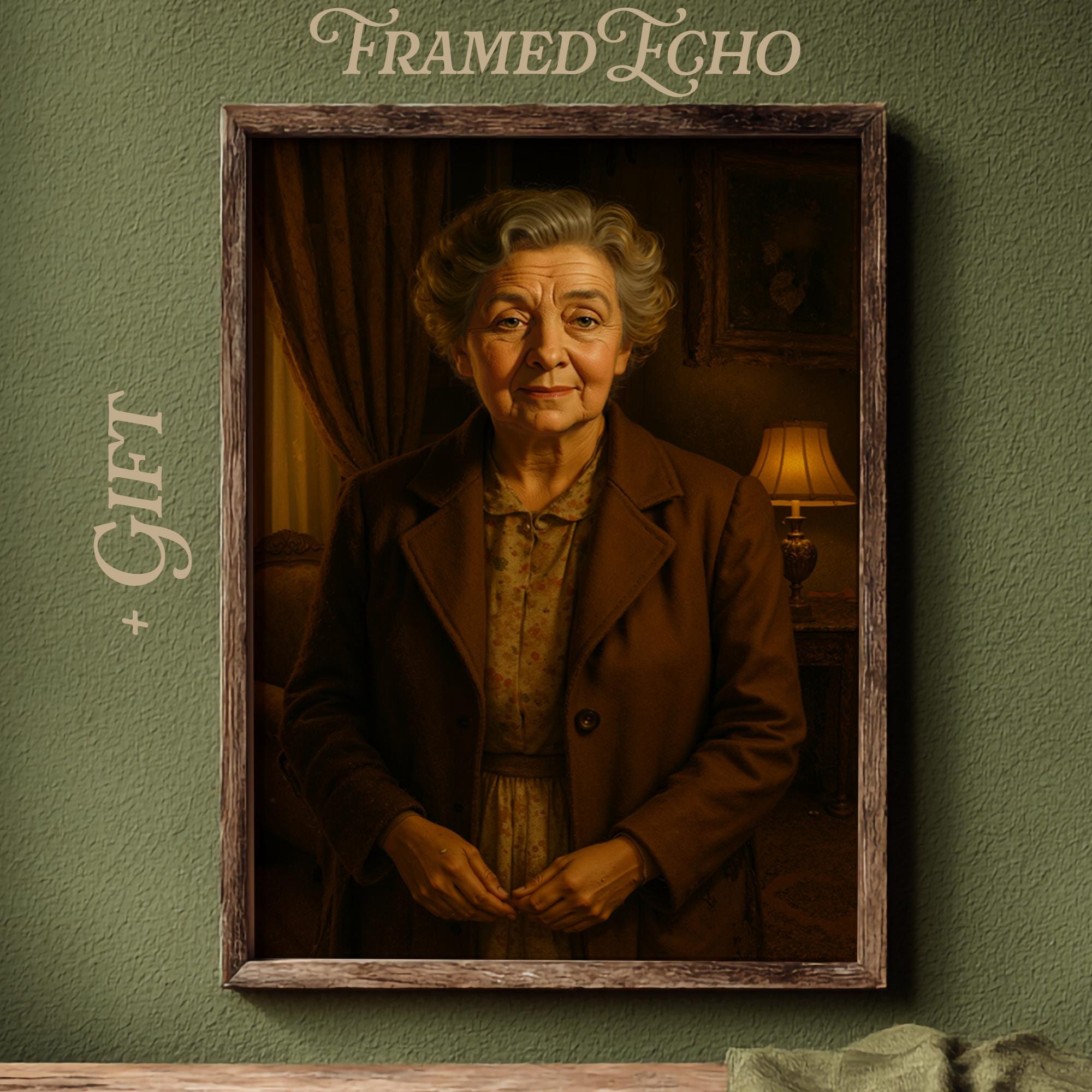 Miss Marple Portrait Art Print | Agatha Christie Detective Poster ...
