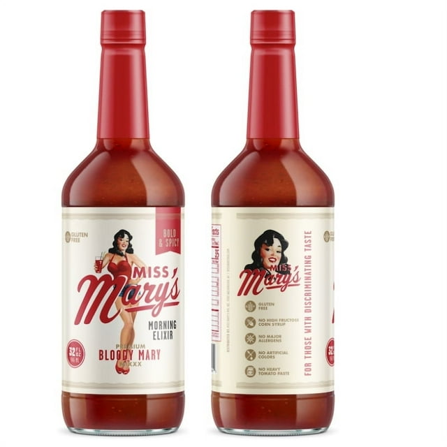 Miss Mary's Bold & Spicy Bloody Mary Mix - Walmart.com
