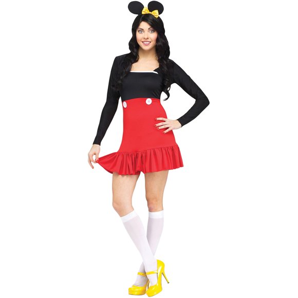 Mickey Mouse Adult Costumes in Mickey Mouse Costumes - Walmart.com