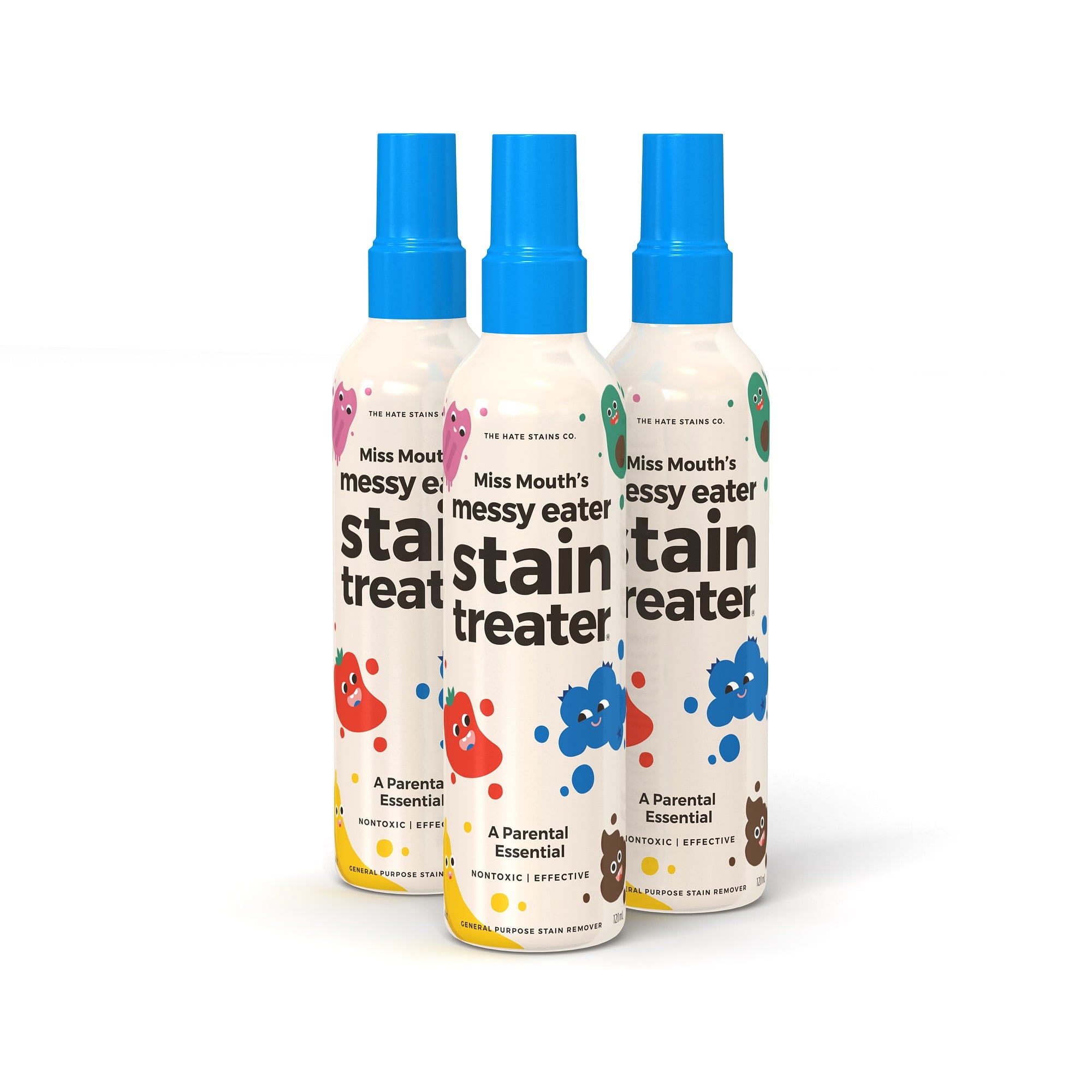 Miss Mouth's Messy Eater Non-Toxic Baby Stain Remover Spray, 4 Oz Each ...