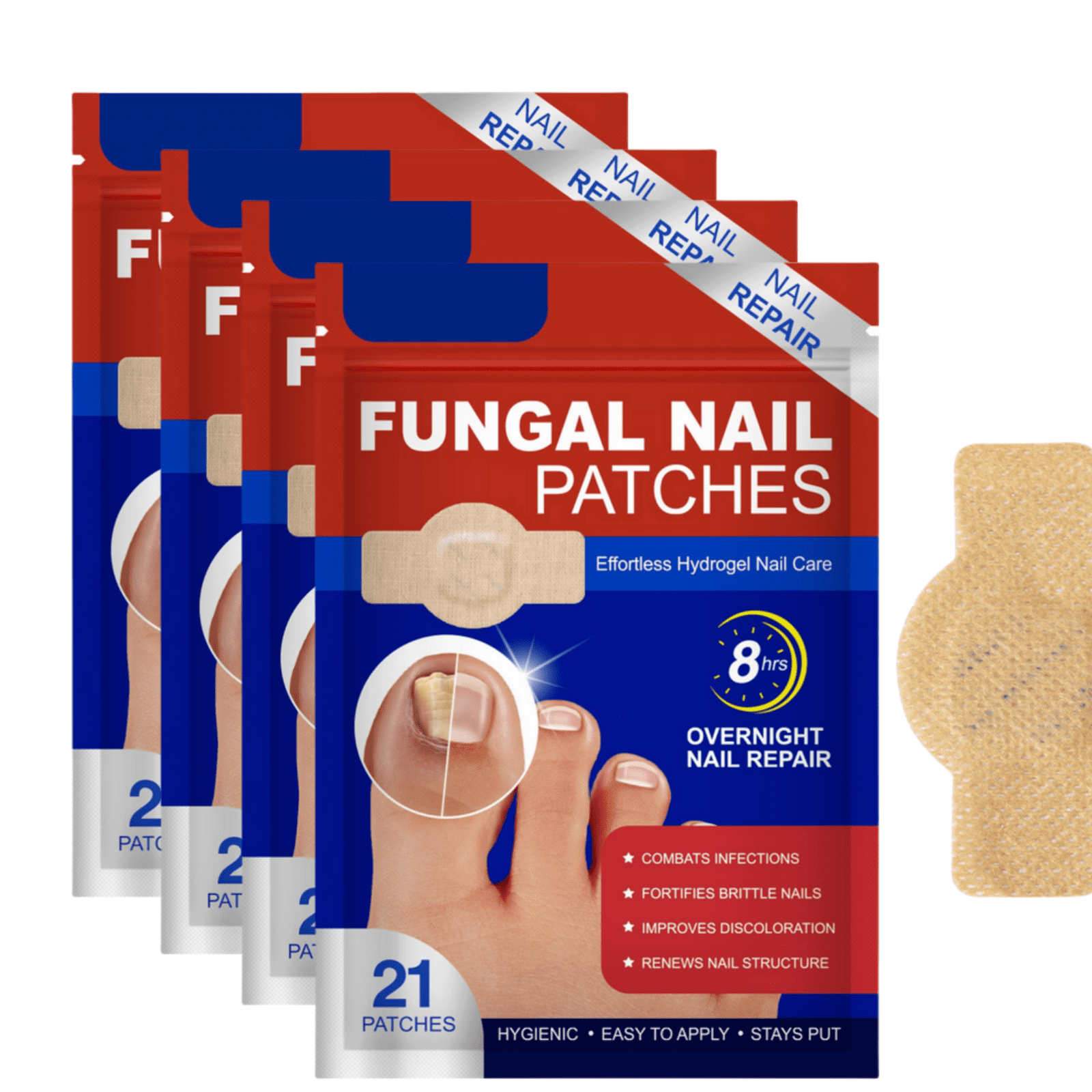 Don'T Miss Out! PUREWIPO Fungal Nail Patches Overnight Nail Repair ...