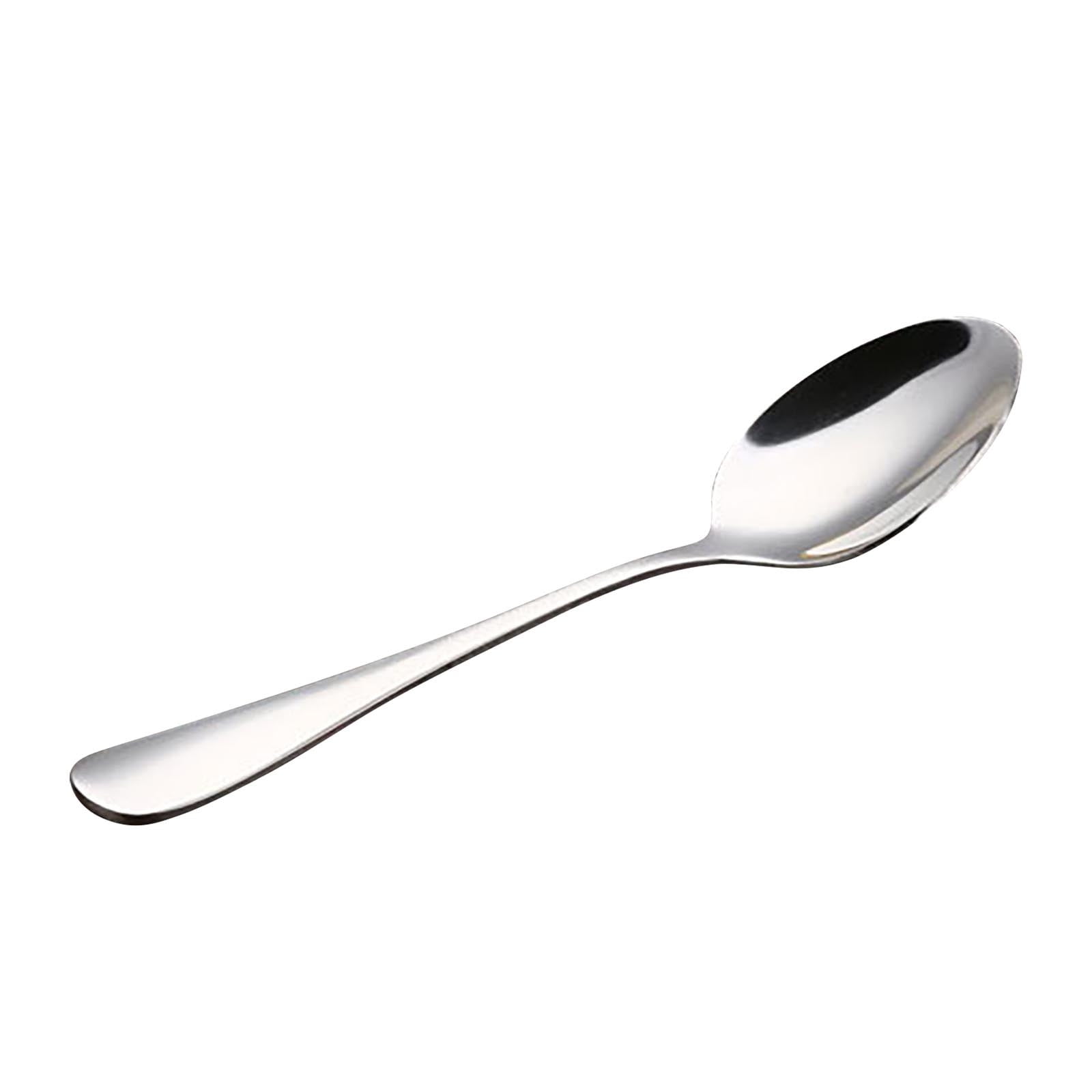Don't Miss Out, Stainless Steel Spoon, Coffee Fruit Fork, Round Dining ...