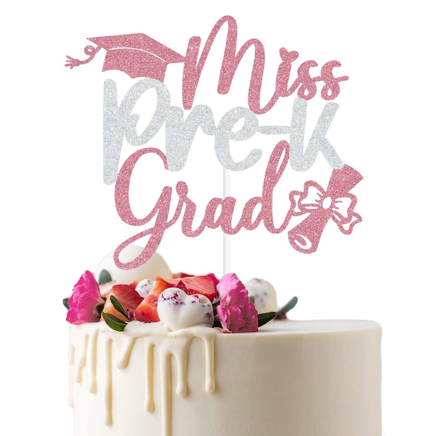 Miss Pre-K Grad Cake Topper, Straight RST1 Outta Kindergarten ...