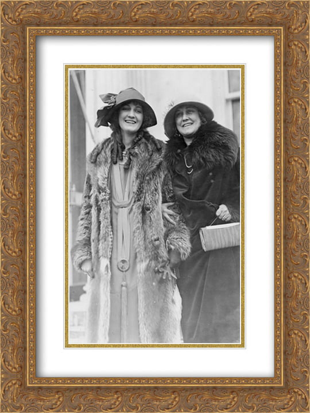 Miss Ruth Malcomson of Phila., the Miss America of 1924, and her mother ...