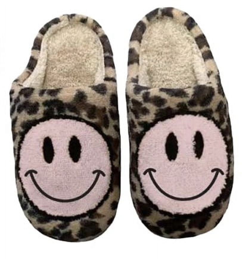 Miss Sparkling Smiley Face Slippers - Walmart.com