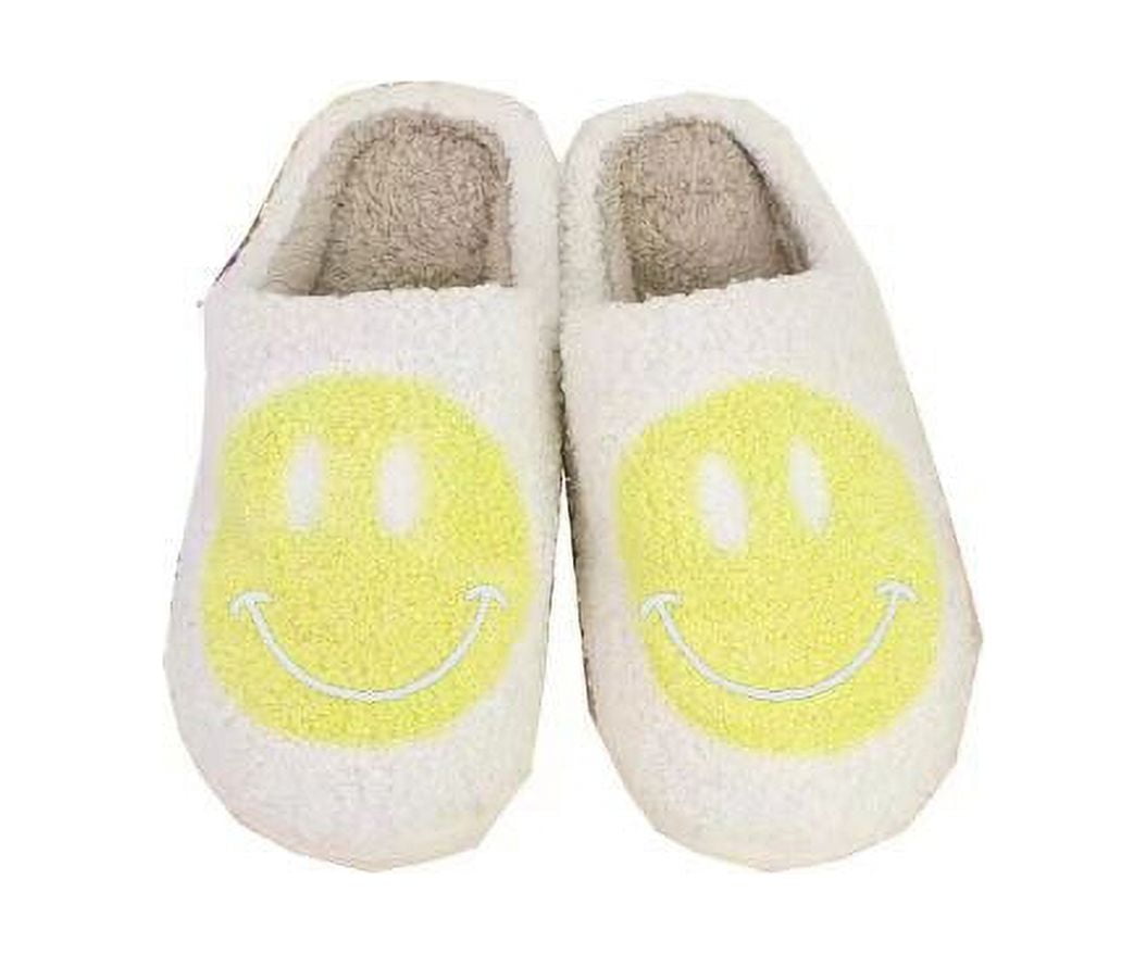 Miss Sparkling Smiley Face Slippers - Walmart.com