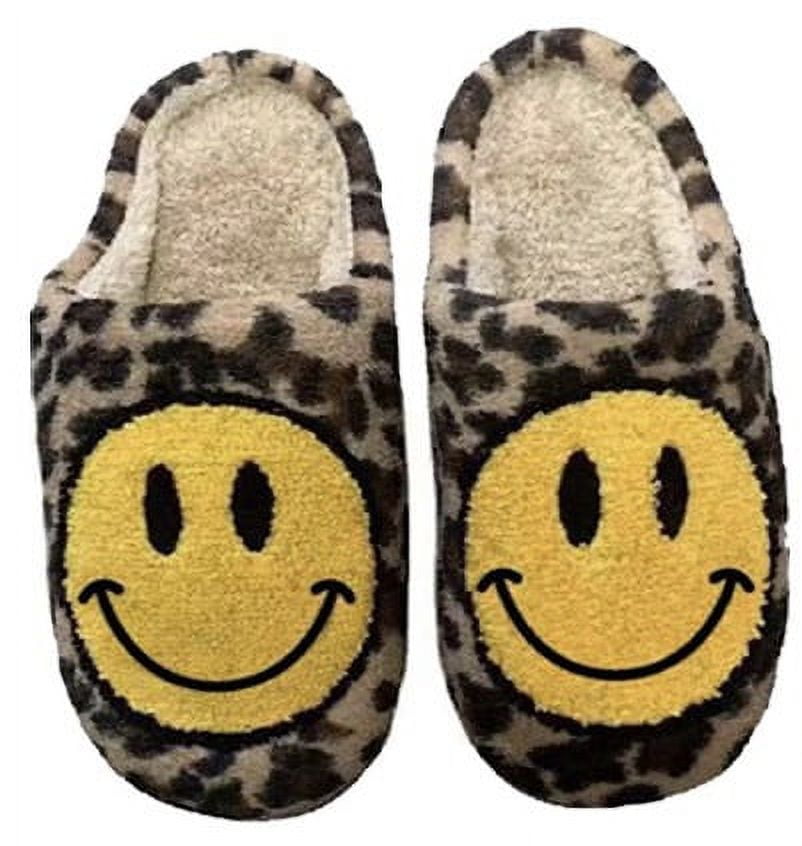 Miss Sparkling Smiley Face Slippers - Walmart.com