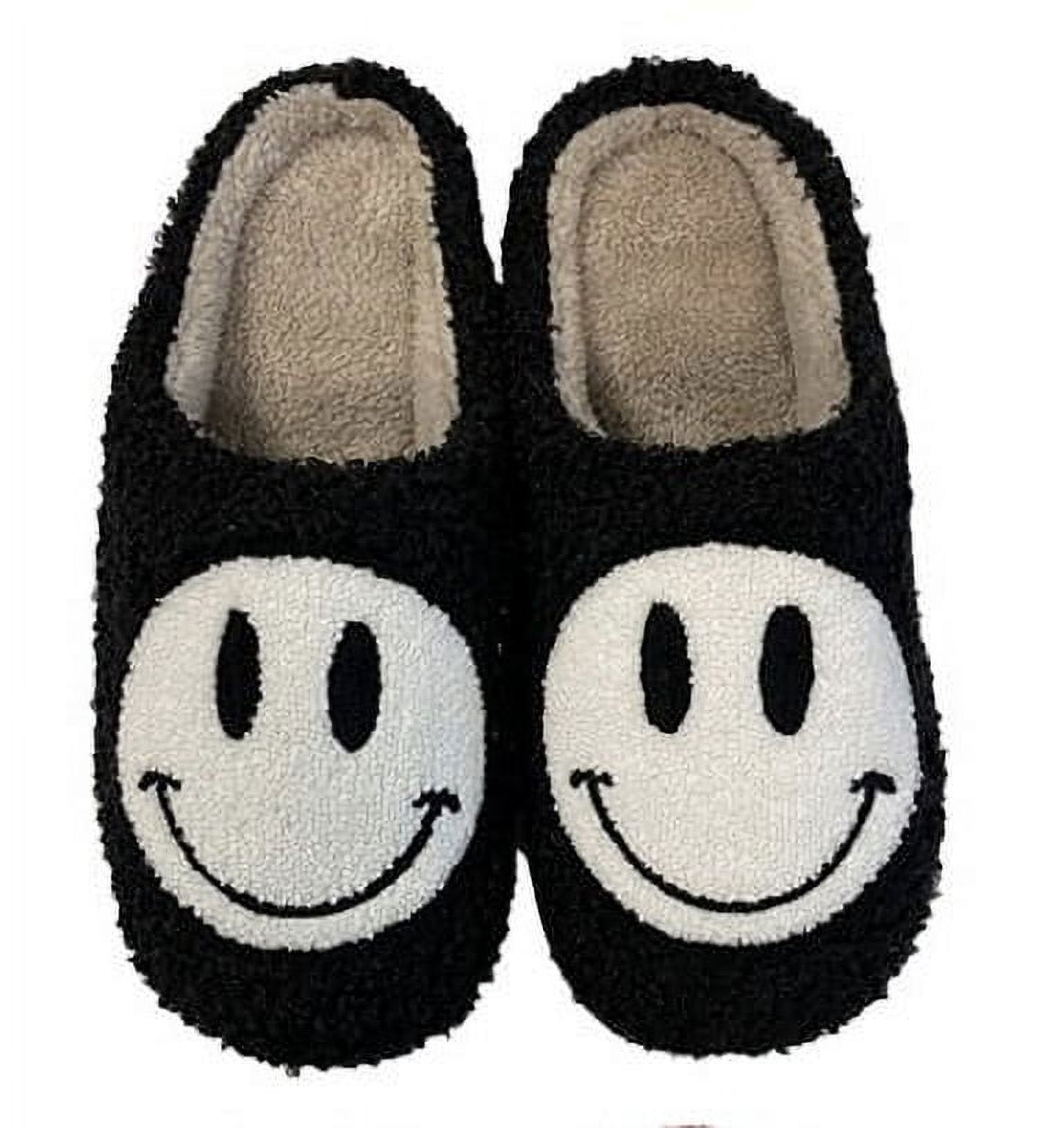Miss Sparkling Women's Smiley Face Slippers - Walmart.com