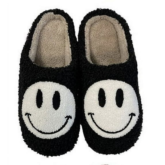 Miss Sparkling Women's Smiley Face Slippers - Walmart.com