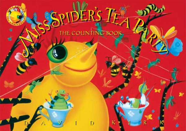 Miss Spiders Tea Party The Counting Book (Board Book) - Walmart.com