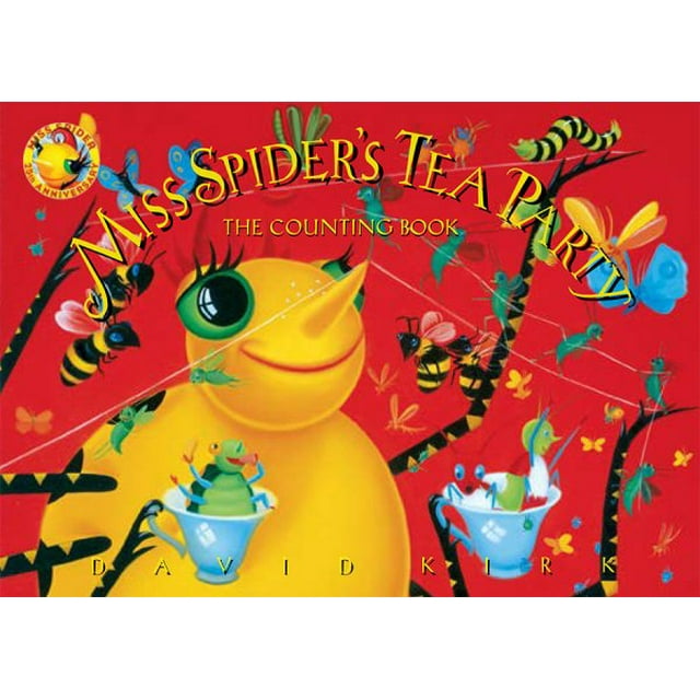 Miss Spiders Tea Party The Counting Book (Board Book) - Walmart.com