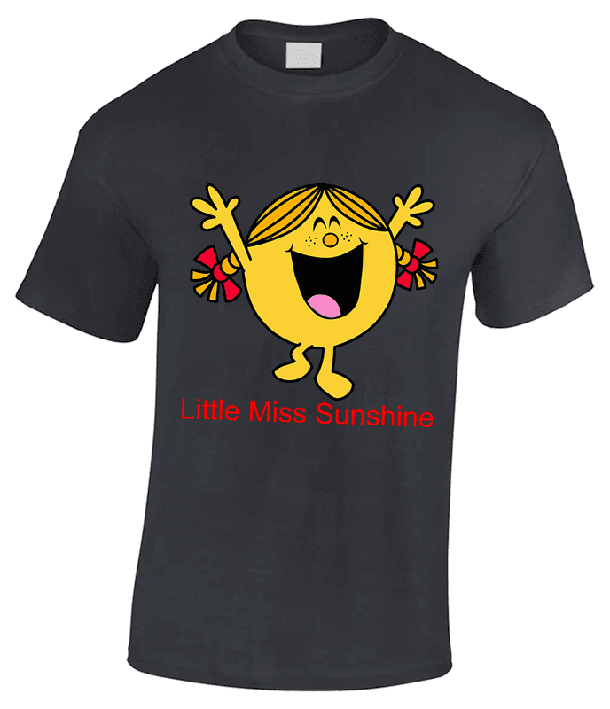 Miss Sunshine Mr Men Characters Books Fan T Shirt - Walmart.com